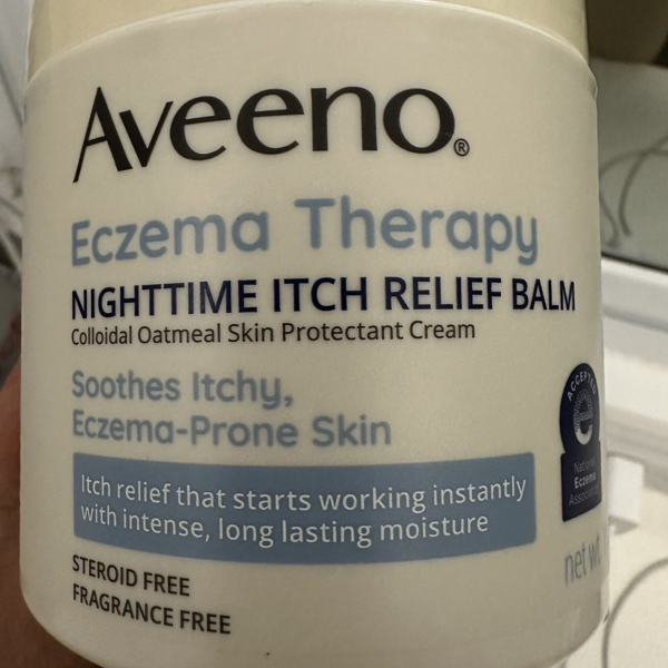 Page 1 Reviews Aveeno Eczema Therapy Nighttime Itch Relief Balm Fragrance Free 11 oz 312 g iHerb