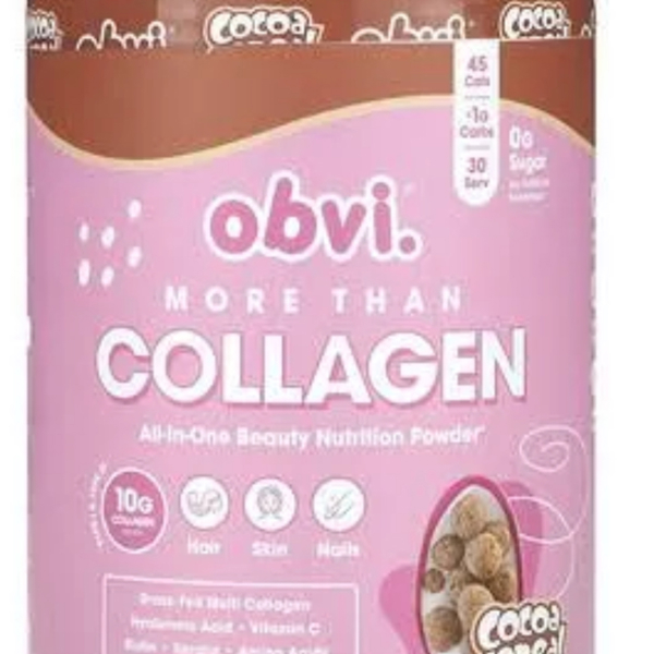 1 Obvi More Than Collagen All In One Beauty Nutrition Powder Cocoa Cereal 13.68 oz 388 g iHerb